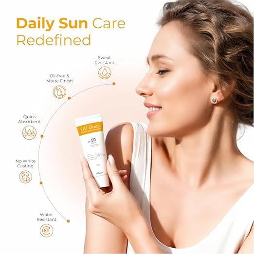 UV Doux Silicone Sunscreen Gel SPF 50 PA+++ – 100 gm